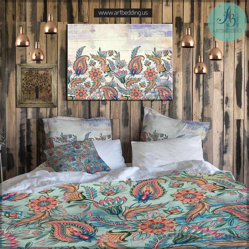 boho duvet covers queen