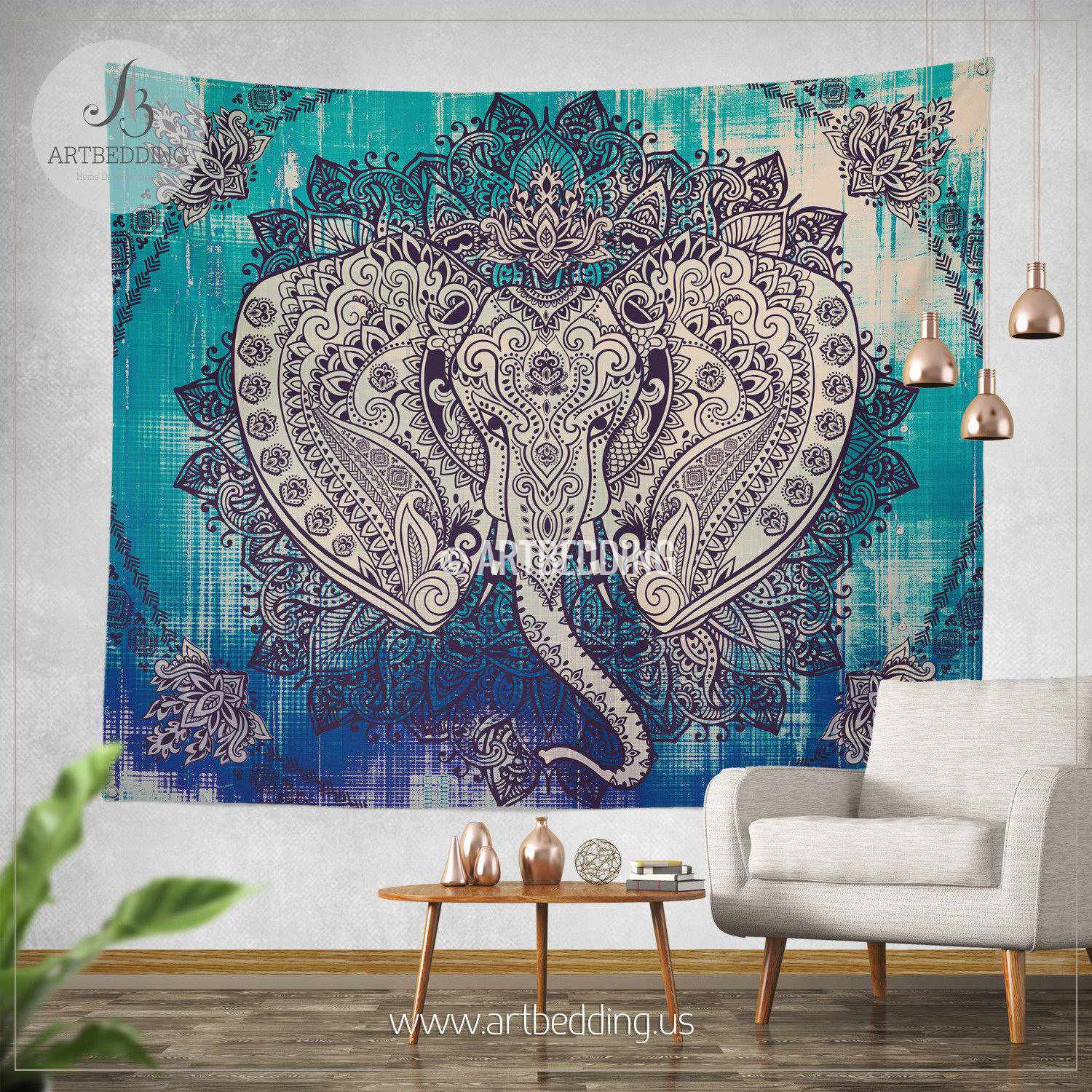 boho elephant