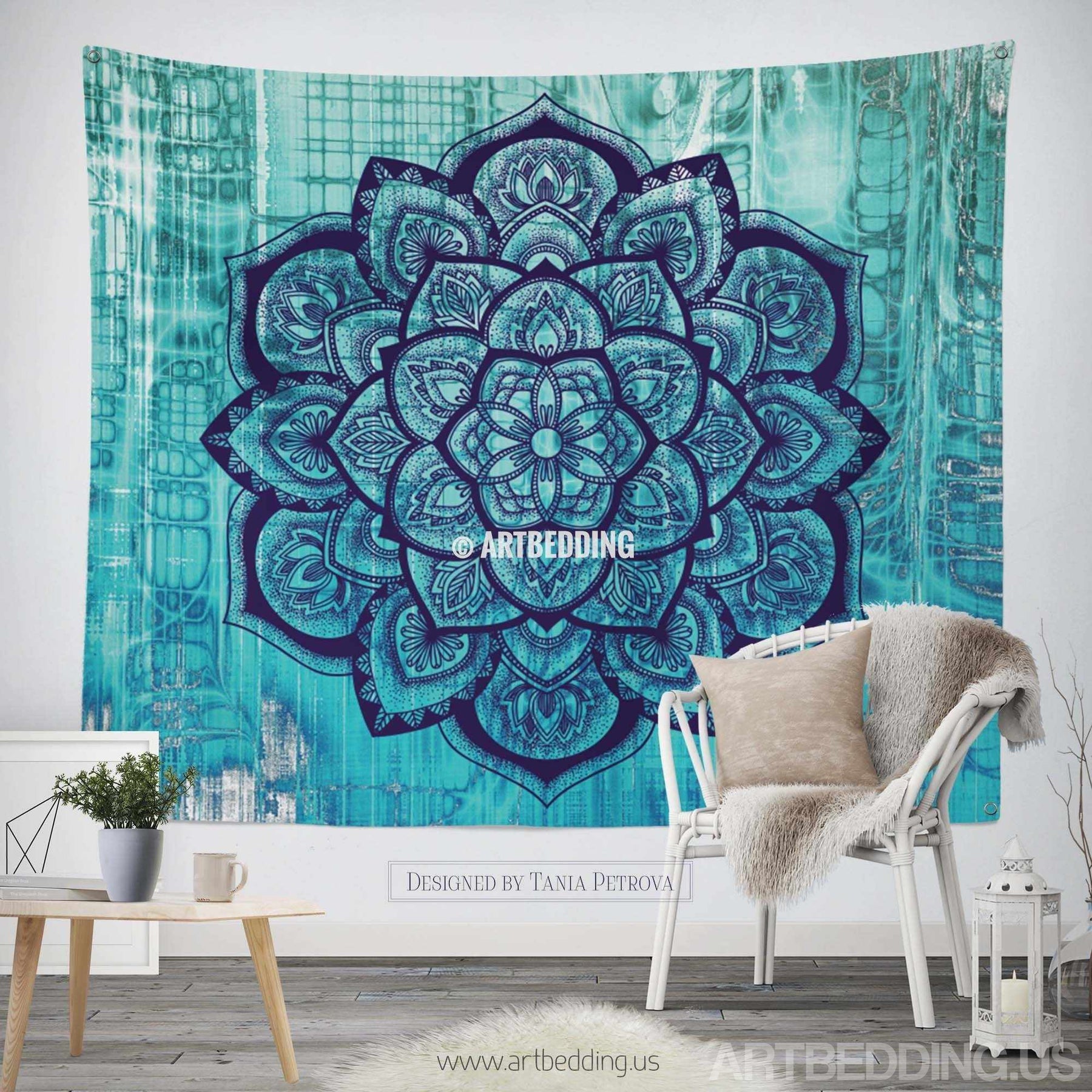 Boho mandala wall tapestry ethno spiritual wall decor – Tagged "boho ...