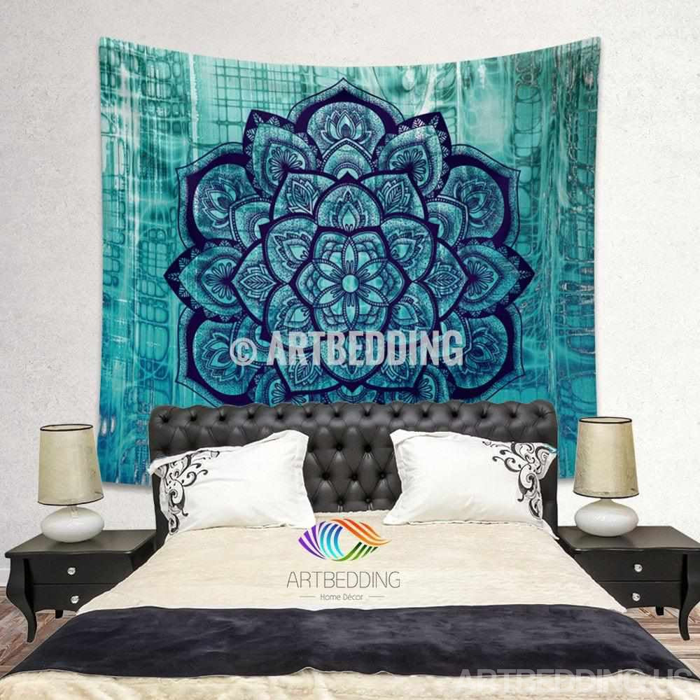 Boho mandala wall tapestry ethno spiritual wall decor – Tagged "boho ...