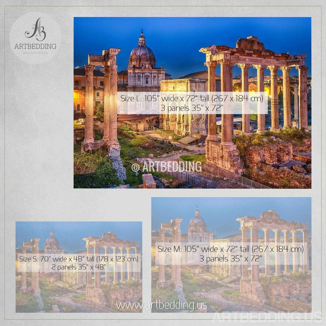 Roman Ruins Wall Mural