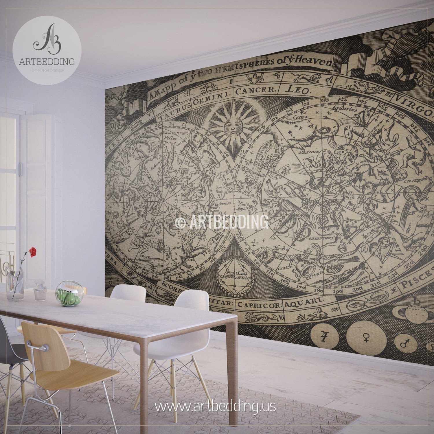 Celestial Map Wallpaper